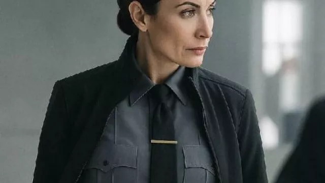Cindy Stephens Mayor of Kingstown Jacket worn by Laura Benanti in Mayor ...