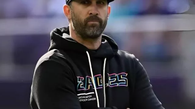 Nick Sirianni Eagles Black 2025 Crucial Catch Hoodie | Spotern