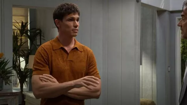 NN07 Ryan Flower Polo worn by John Finnegan (Tanner Novlan) as seen in ...