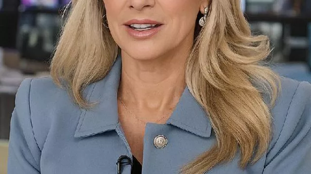 Dana Perino Blue Jacket Americas Newsroom 2025 worn by Self - Co-Host ...
