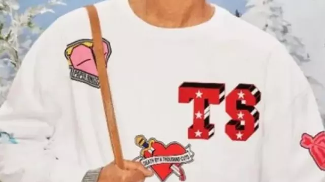Lover Album White T-Shirt in Taylor Swift "LOVER" ALBUM Playlist with ...