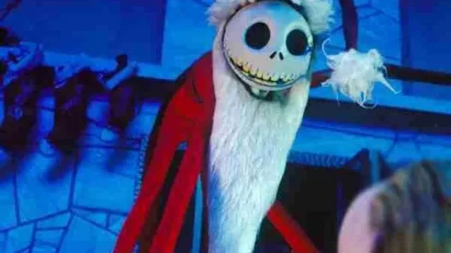Jack Skellington The Nightmare Before Christmas Santa Costume as seen ...