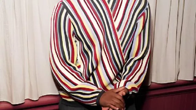 Multicolor Striped Sweater worn by Michael B. Jordan in Sinners ...