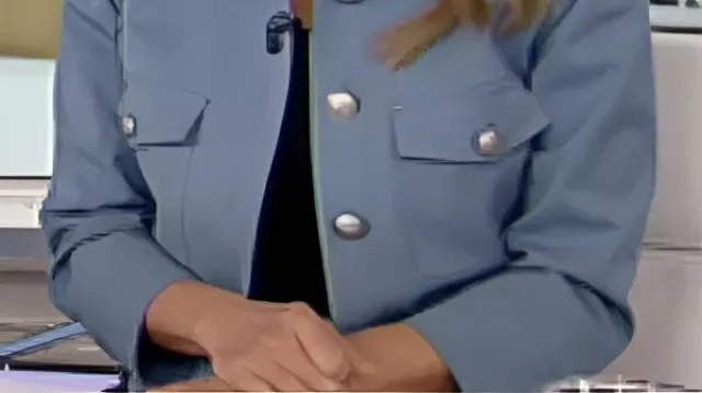 Blue Jacket worn by Self - Co-Host (Dana Perino) in America's Newsroom ...