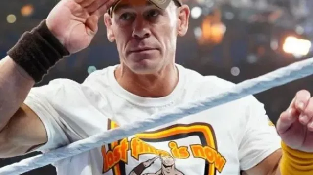 T-shirt blanc de John Cena Survivor Series WarGames tel qu’on le voit ...