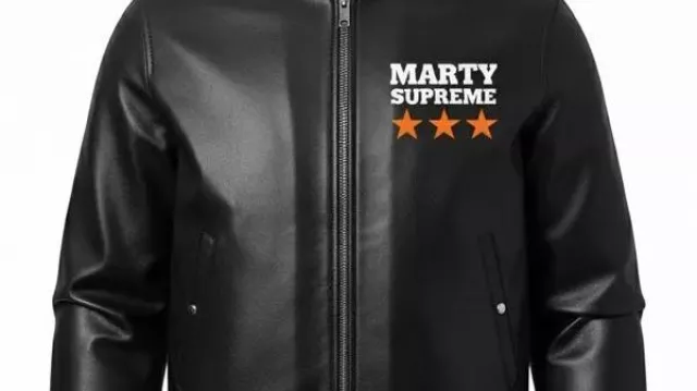 Marty Supreme Leather Jacket | Spotern