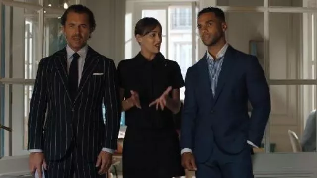 Paul & Joe Capucin Blouse in Nori worn by Genevieve (Thalia Besson) as ...