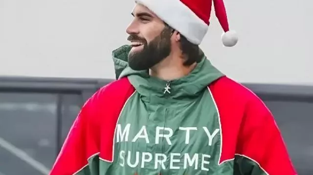 Sam Hartman Marty Supreme Mexico Jacket as seen in Marty Supreme | Spotern