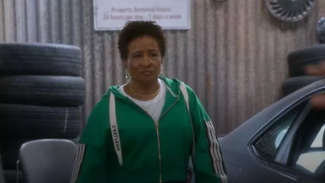 Urlazh Vitamin Jacket worn by Lucretia (Wanda Sykes) as seen in The ...