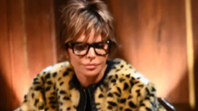 The Traitors US S04 Lisa Rinna Cheetah Bomber Jacket (Lisa Rinna) in ...