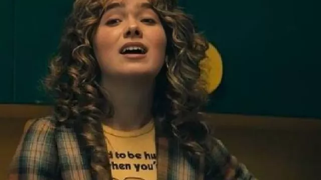 Ponies Hasbeck Checkered Blazer worn by Twila (Haley Lu Richardson) as ...