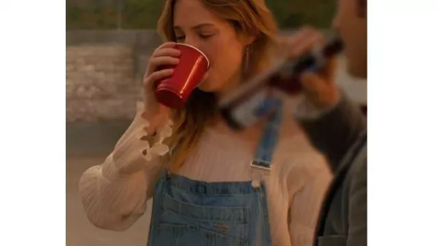 Stranger Things S05 Robin Buckley Blue Denim Overalls worn by Robin ...