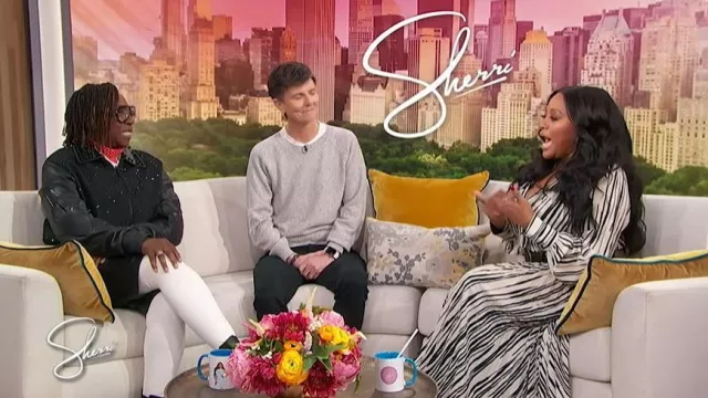 Rag and Bone Harlow Donegal Wool & Cashmere Sweater worn by Tig Notaro ...