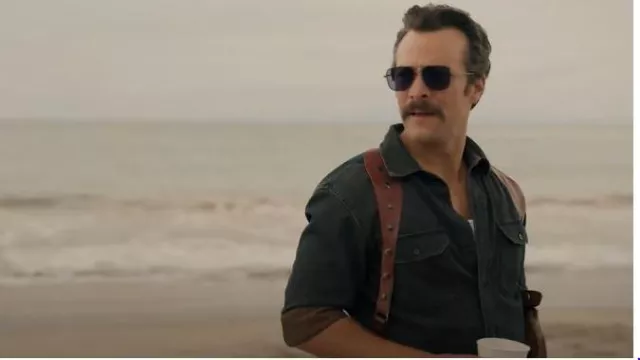 Rag & Bone 57MM Square Sunglasses worn by Special Agent Mike Franks ...