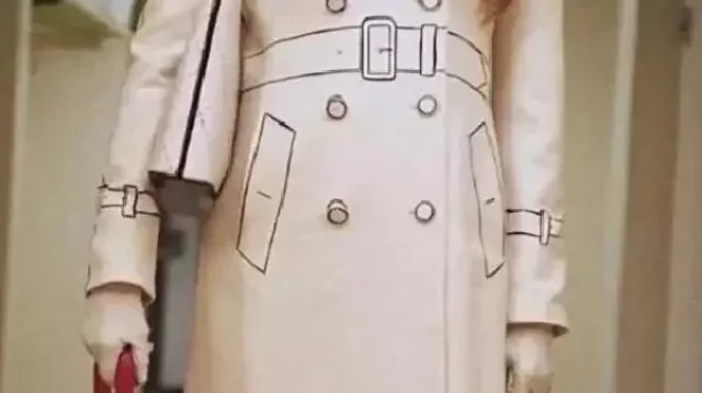 Gabardina que lleva Kill Bill en Kill Bill / Elle Driver (escena del ...