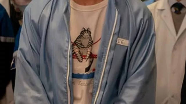 Camiseta de gato que lleva Ryland Grace (Ryan Gosling) en Project Hail ...