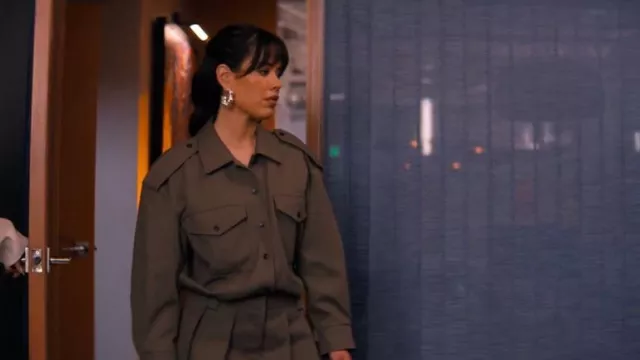 Alexander Wang Pleated Romper worn by Melissa as seen in Nemesis ...