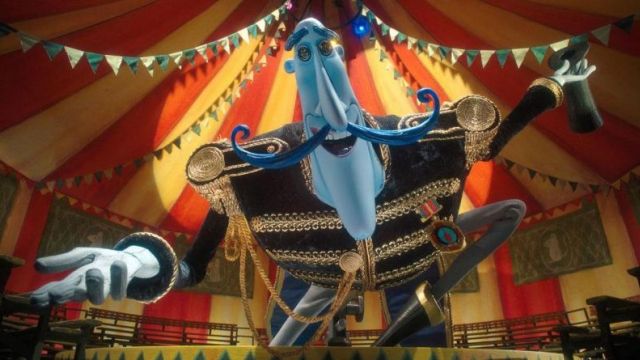 The figure of Mr. Bobinsky in the animated film Coraline | Spotern