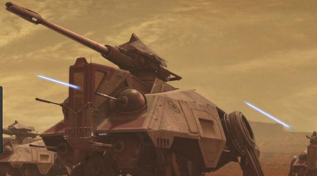 La réplique de l' AT-TE dans Star Wars : The Clone Wars | Spotern