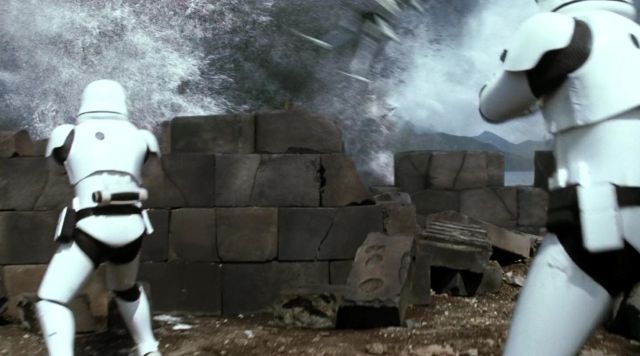 The replica of lumbar and Back of Stormtrooper in Star Wars VII : The ...