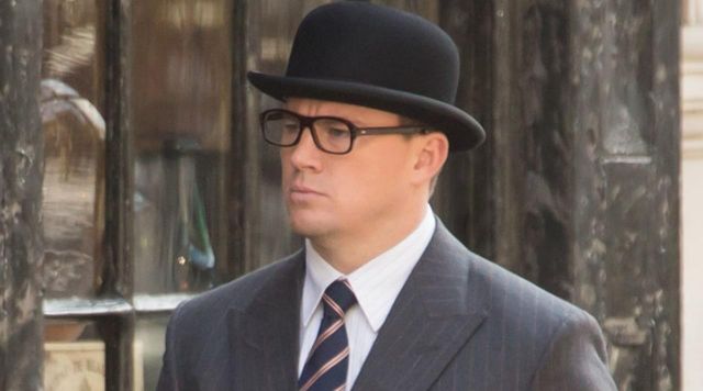 The bowler hat-the officer Tequila (Channing Tatum) in Kingsman : The ...