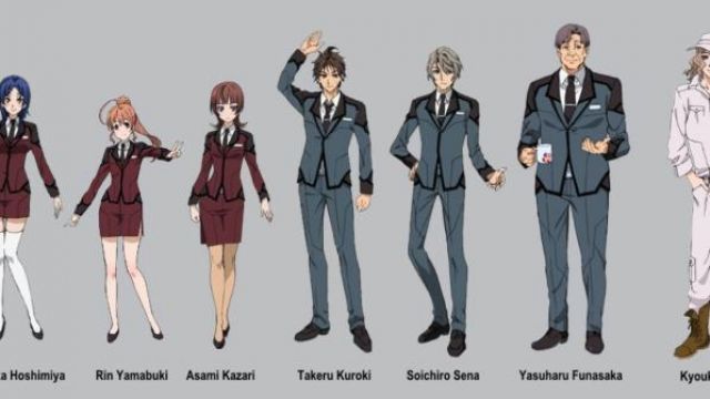 The uniform of Soichiro in the Active Raid - Kidou Kyoushuushitsu Dai ...