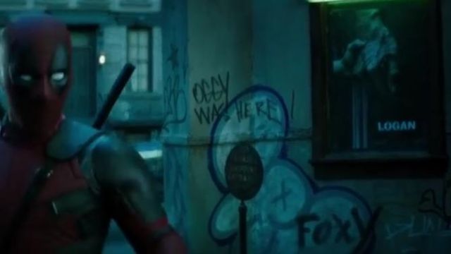 El póster de la película logan previsualizado en el Teaser de Deadpool ...