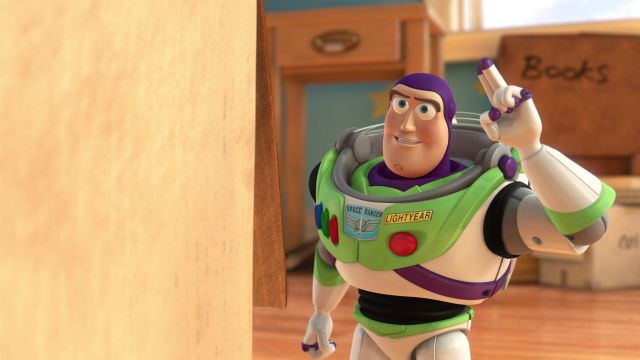 The replica of Buzz Lightning in Toy Story | Spotern