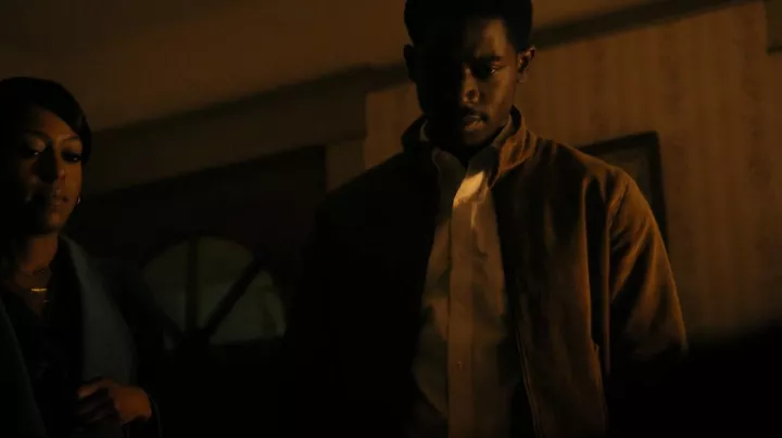 Franklin Saint (played by Damson Idris) outfits on Snowfall