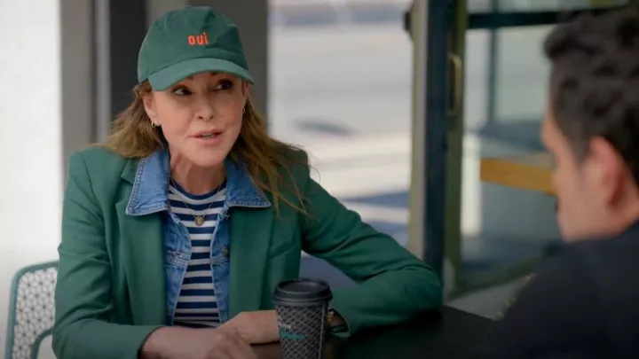 Liz (played by Christa Miller) outfits on Shrinking