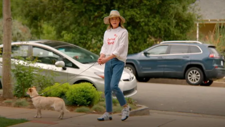 Liz (played by Christa Miller) outfits on Shrinking