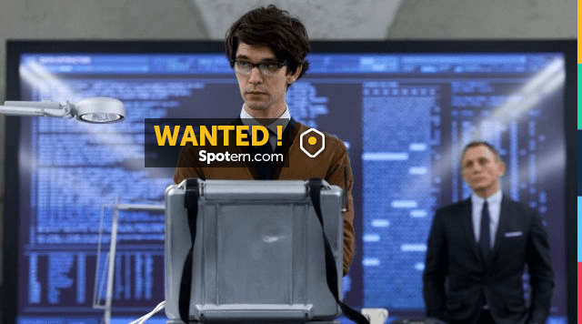 The sweater maroon of Q (Ben Whishaw) in Skyfall | Spotern
