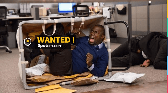 Black shoes from Calvin Joyner (Kevin Hart) in Agents almost secret ...