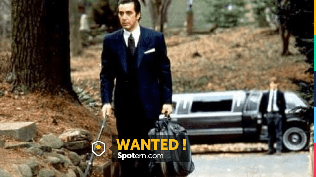 La canne du lieutenant colonel Frank Slade (Al Pacino) dans Le temps d ...