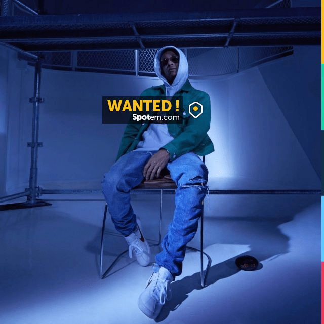 The green jacket worn by Joke for the promo of his collaboration with ...