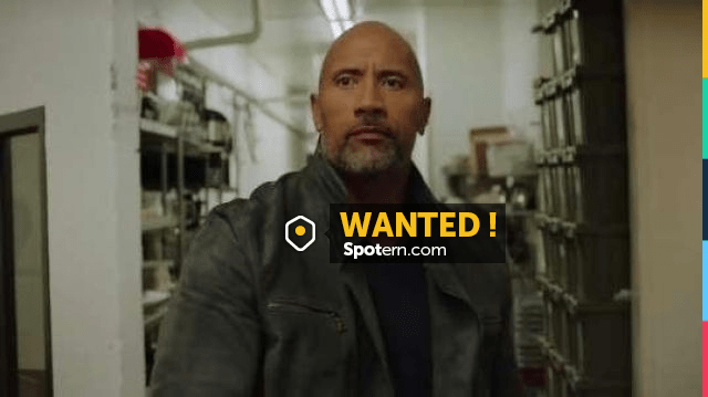 Suede jacket worn by Spencer Strasmore (Dwayne Johnson) as seen in ...