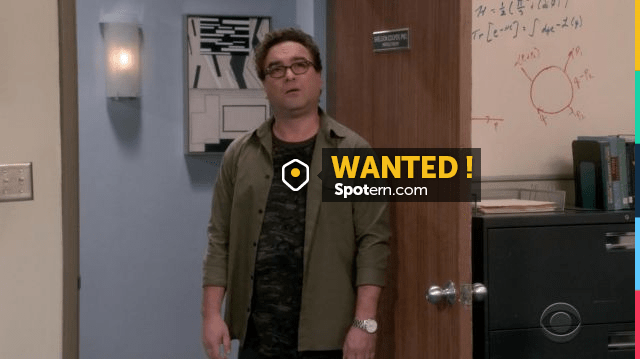 The t-shirt cover-Leonard Hofstadter (Johnny Galecki) The Big Bang ...