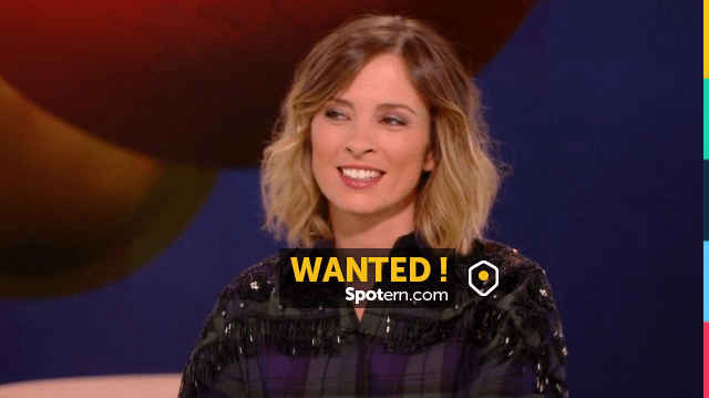 The shirt as worn by Isabelle Ithurburu in the show Hello! the 08/12 ...