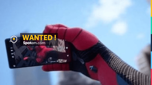 Smartphone used by Peter Parker / Spider-Man (Tom Holland) as seen in ...