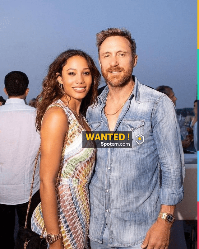 The shirt in blue denim by David Guetta on the account Instagram of ...