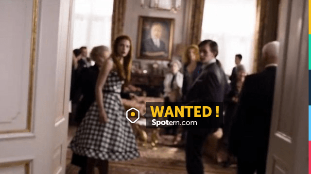 The plaid dress Gingham worn by Charlotte Montrose (Laura Berlin) in ...
