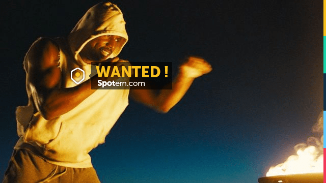 White Hoodie worn by Adonis Johnson (Michael B. Jordan) as seen in ...