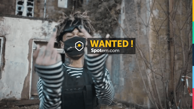 The mask of Scarlxrd to zip into its clip BANDS | Spotern