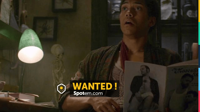 Estatua de esqueleto anormal de Ambrose Spellman (Chance Perdomo) en ...