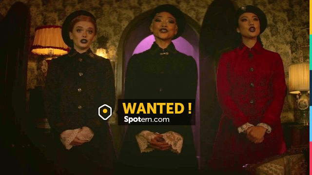 Brown Lace Coat worn by Dorcas (Abigail Cowen) in Chilling Adventures ...