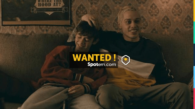 Striped long sleeve shirt in Blue white and yellow worn by Zeke (Pete ...