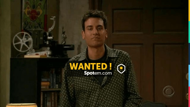 The green shirt, brown Ted Mosby (Josh Radnor) in How I Met Your Mother ...