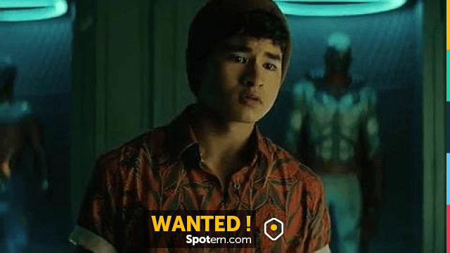 The printed shirt worn by Jericho (Chella Man) in the Titans series ...