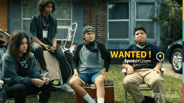 Printed black t-shirt worn by Cheese (Lane Factor) as seen in ...