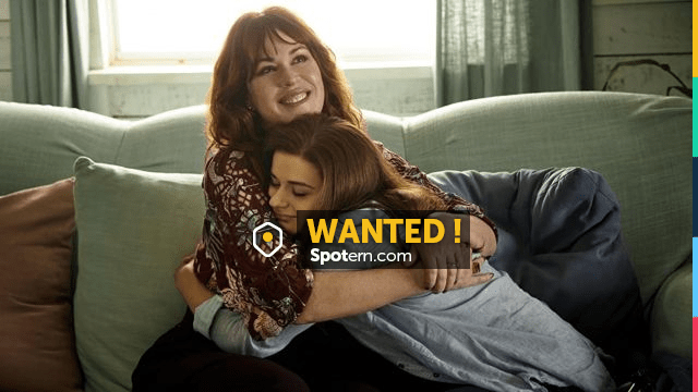 Printed burgundy blouse worn by Mrs. Flynn (Molly Ringwald) in The ...